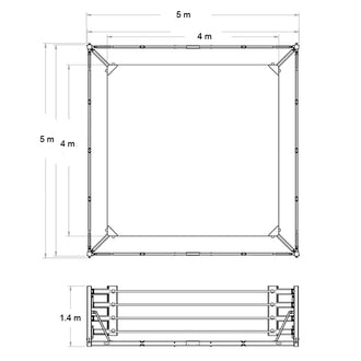 Fold away Boxing ring | collapsible Boxing ring | Ringsport